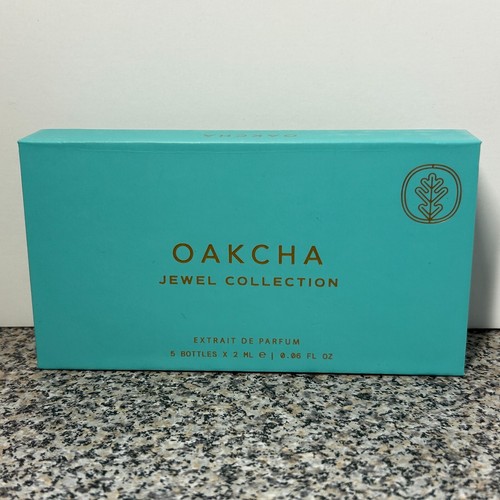 OAKCHA Jewel Collection -Sample Set .06oz - 5 Different Scents Extrait ...