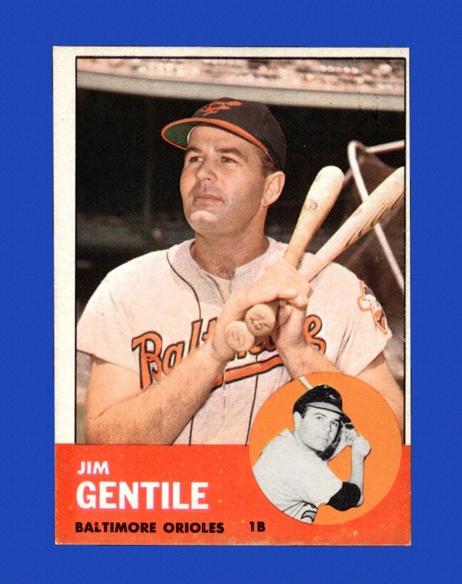 1963 Topps Set-Break #260 Jim Gentile EX-EXMINT *GMCARDS* | eBay