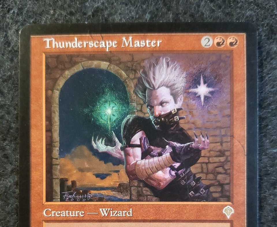 1x Thunderscape Master | Invasion | MTG Magic the Gathering Cards Red ...