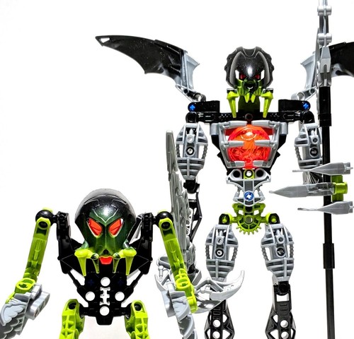 LEGO Bionicle Karda Nui Phantoka Makuta Warriors 8952: Mutran & Vican ...