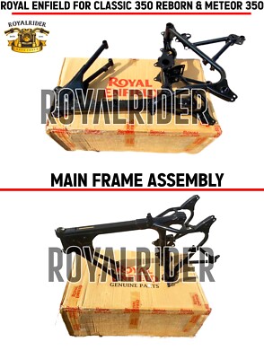 Fits Royal Enfield "MAIN FRAME ASSEMBLY" For Classic 350 REBORN ...