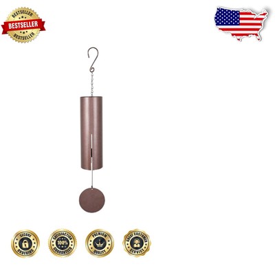 Elegant 36" Bronze Fleck Outdoor Wind Chimes - Durable & Weather ...