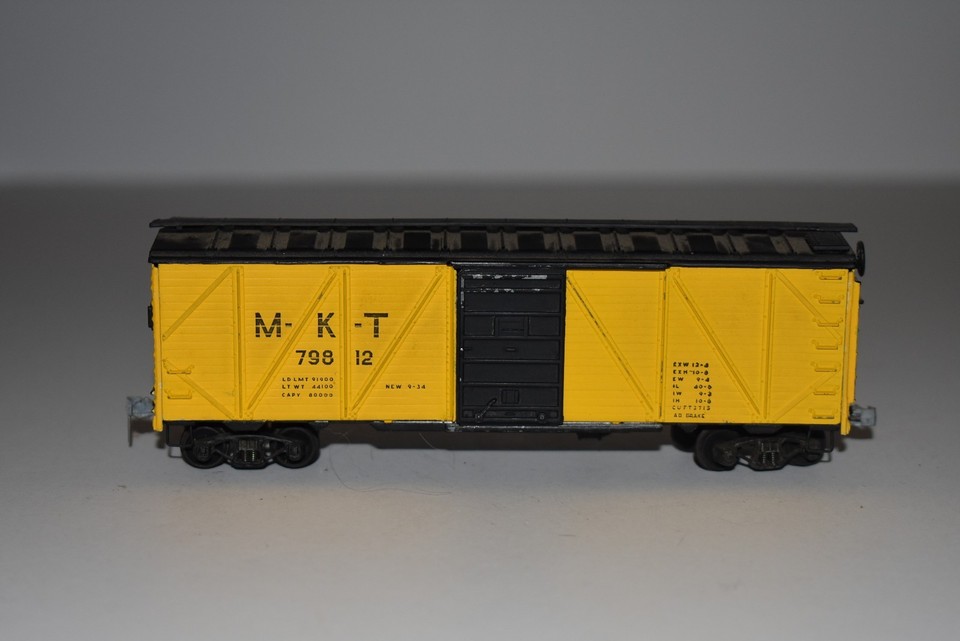 HO Scale Roundhouse MKT 40' Single Door Boxcar Metal 79812 C4641 | eBay