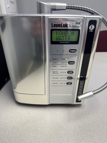 Enagic Leveluk SD501 Platinum Kangen Water Ionizer Filter Machine NEW ...