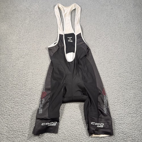 Capo Cycling Bib Shorts Mens XL Black Bike Padded Compression Made In ...