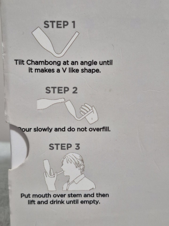 CHAMBONG CHAMPAGNE SET OF 2 MINI HANDBLOWN GLASSES 6 OZ. | eBay