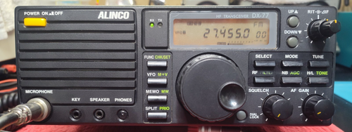 ALINCO DX-77T - AM/FM/SSB/CW HAM Transceiver (MARS mod performed) | eBay