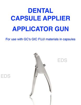 DENTAL CAPSULE APPLIER APPLICATOR GUN use with GC FUJI materials in ...