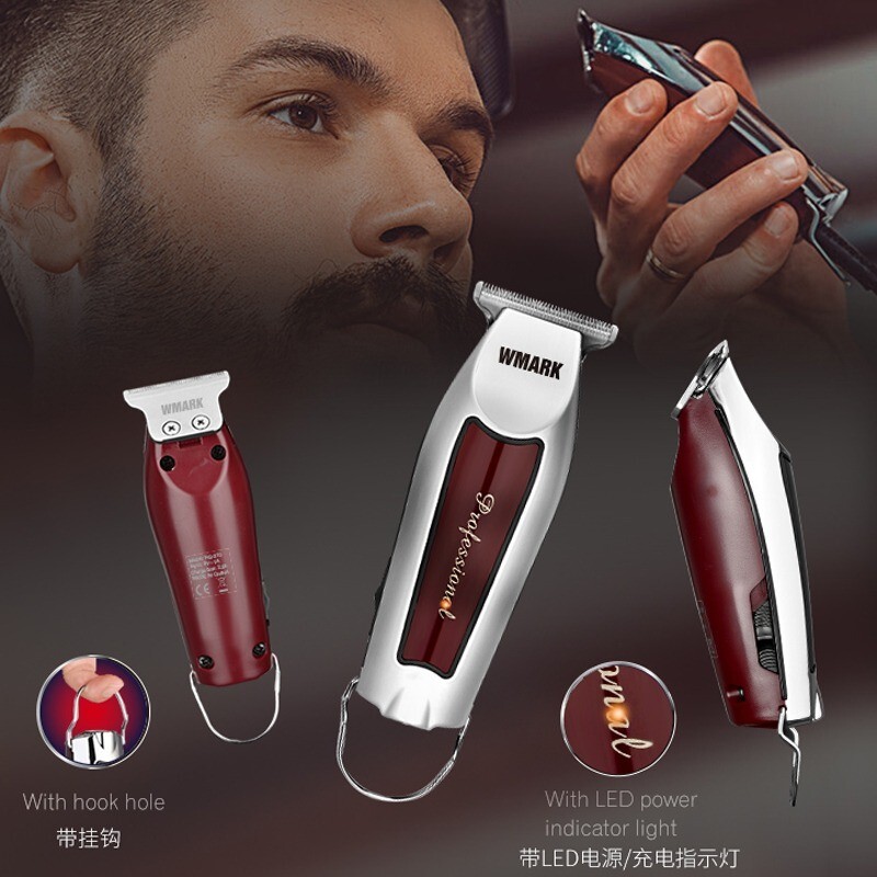 WMARK Detail Trimmer Zero Gap Balding Shaver Beard Outliner Hair ...
