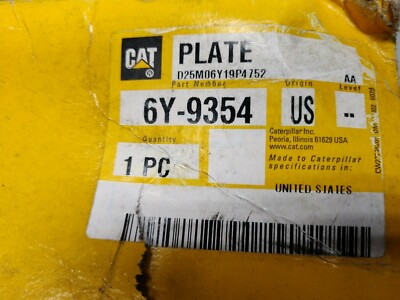 CAT 6Y-9354: PLATE-CLUTCH & BRAKE | eBay