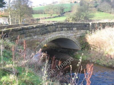 Photo 6x4 Hawnby Bridge and the River Rye This picture shows Hawnby ...