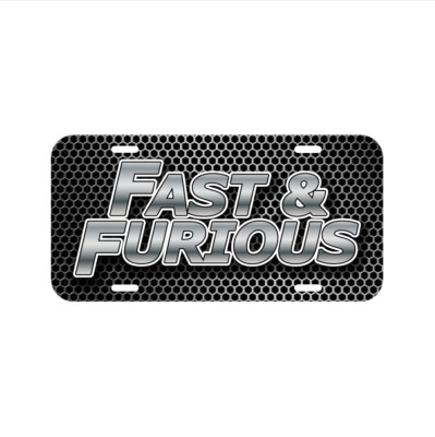 Fast And Furious Racing JDM Tuna No Crust Import LICENSE PLATE FRONT ...