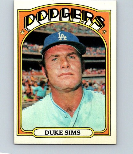 1972 TOPPS BASEBALL #63 DUKE SIMS NRMT GV | eBay