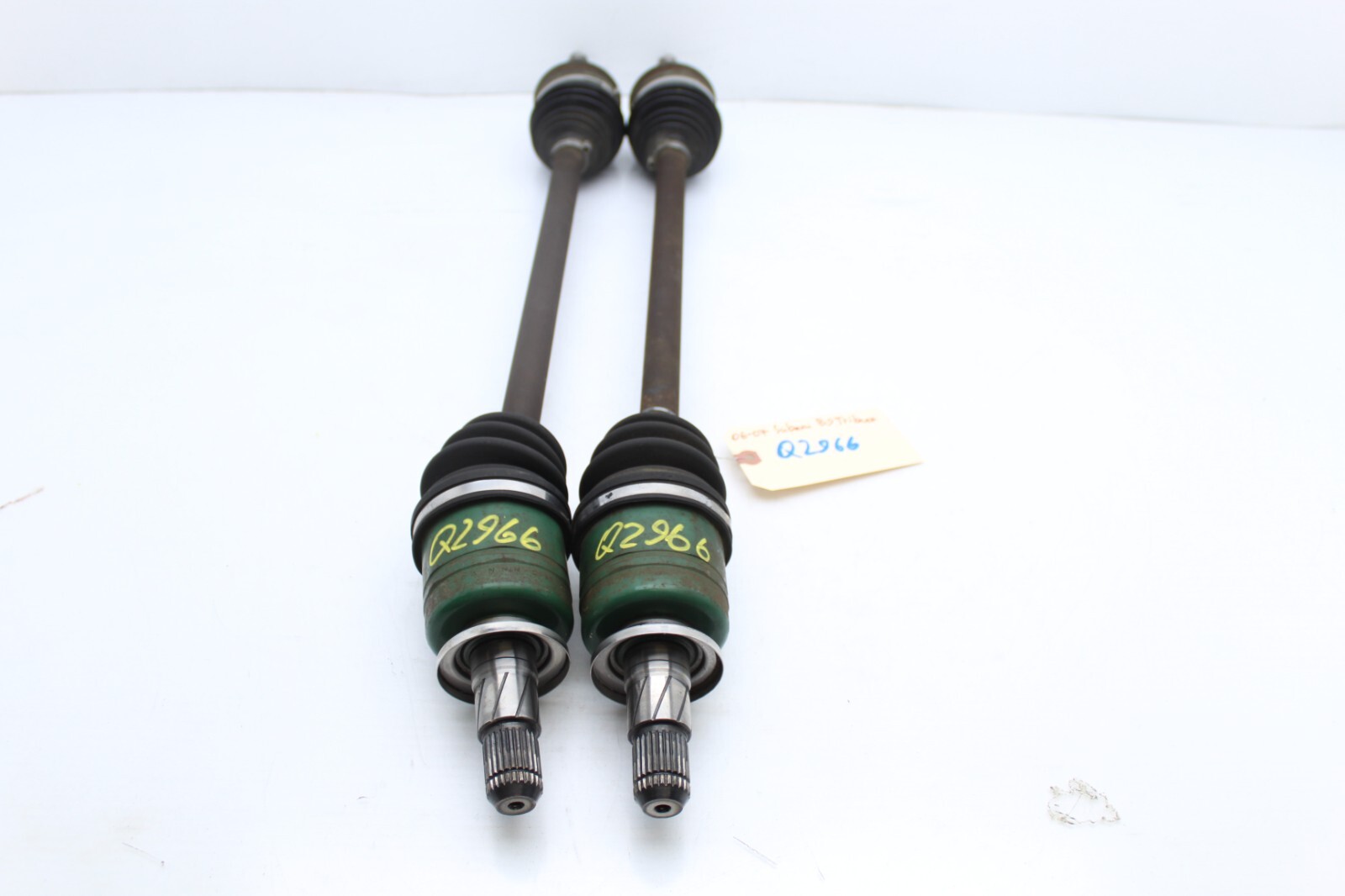 06-07 SUBARU B9 TRIBECA REAR CV AXLE SHAFTS PAIR Q2966 | eBay