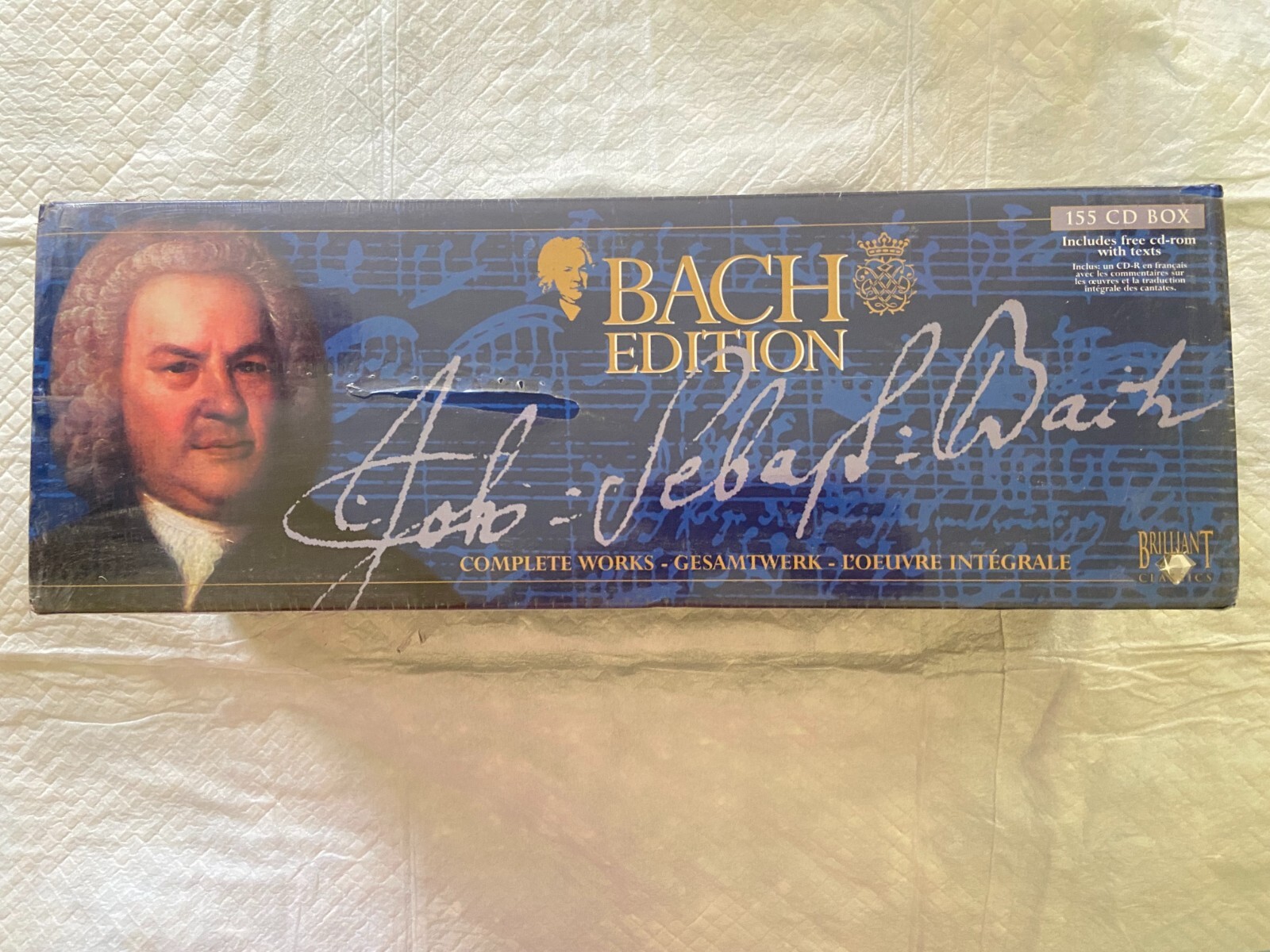 Bach Edition - Complete Works of Johann Sebastian Bach - 155 CDs ...