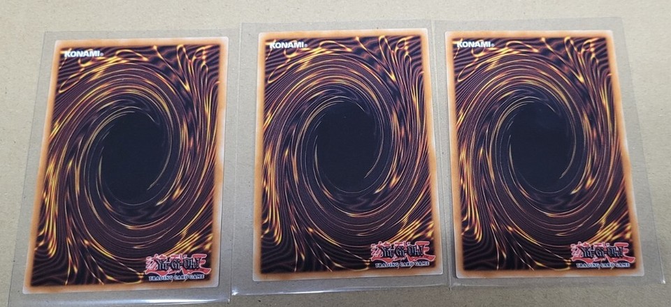 NEW Yugioh Blue-Eyes Red-Eyes Dark Magician Card Set Legendary ...