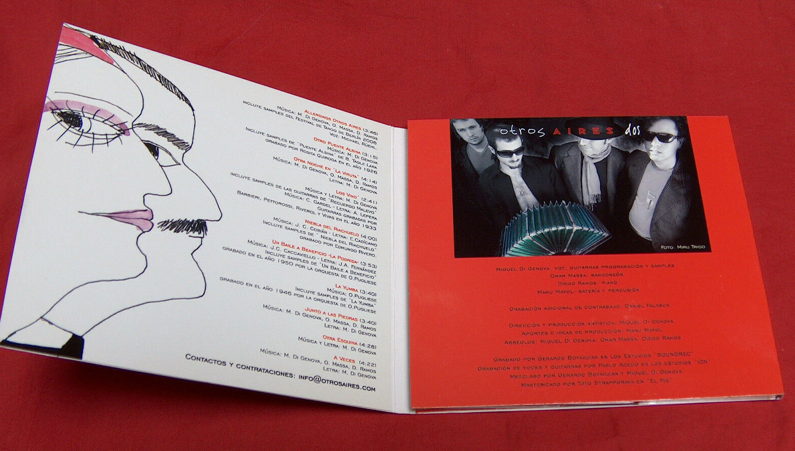 2007 CD Disque Otros Aires Dos Rock En Espagnol Alternative Indie ...