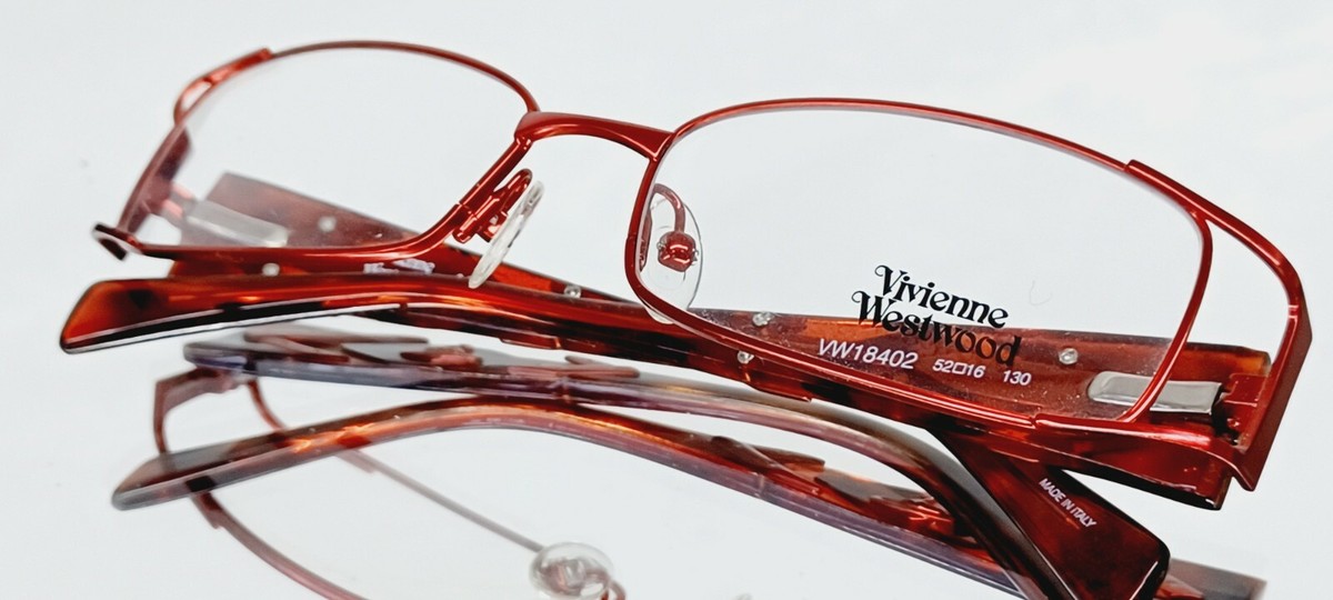 Originale VIVIENNE WESTWOOD Eyeglasses RED VW18402 NEW 52-16 Originale VIVIENNE WESTWOOD Eyeglasses RED VW18402 NEW 52-16