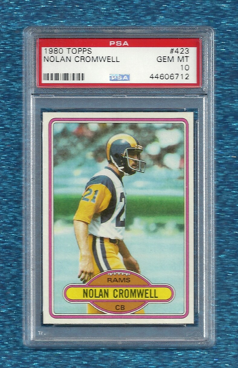 1980 Topps - #423 Nolan Cromwell (RC) for sale online | eBay