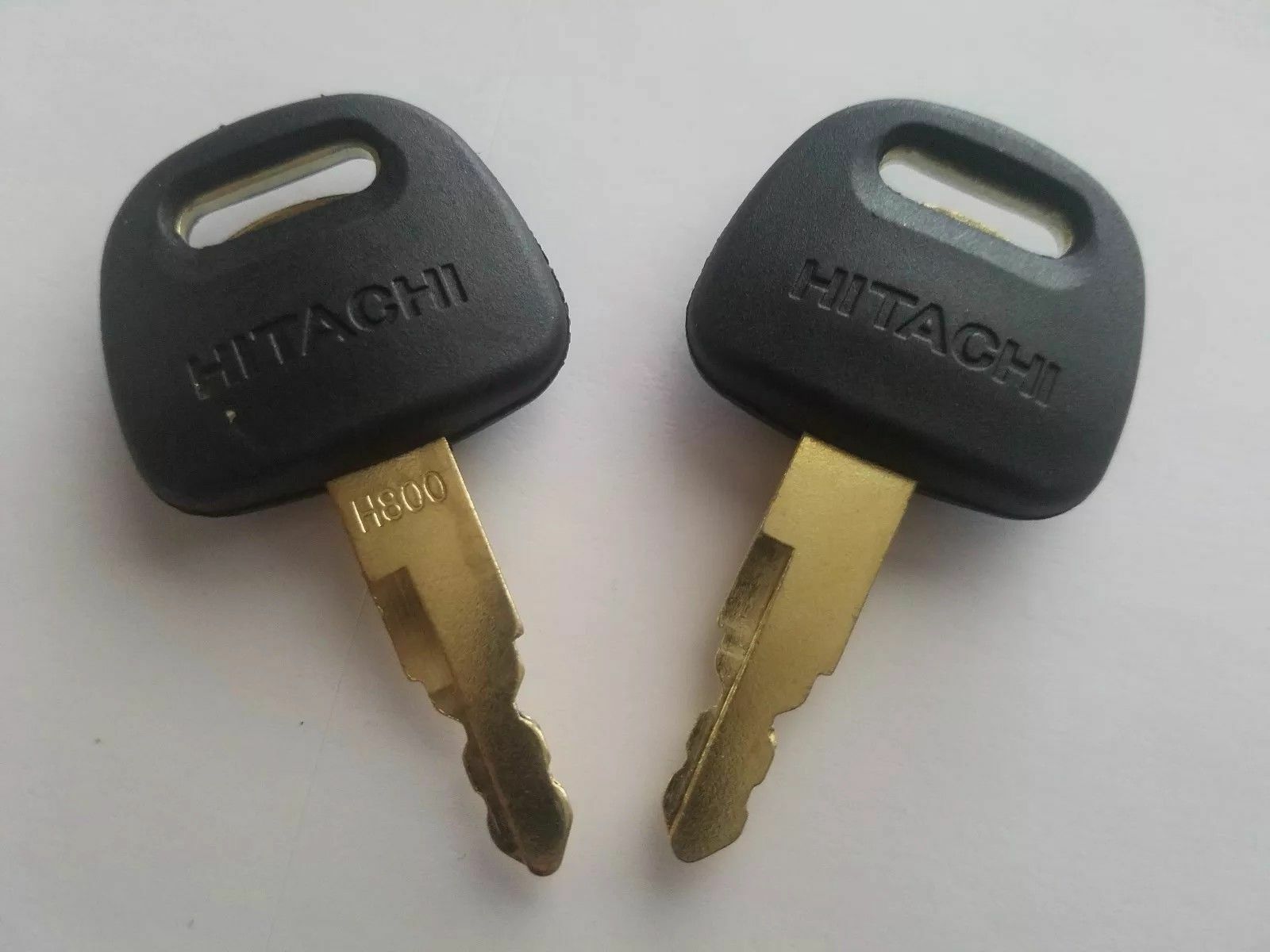 10 Ignition key For ZAX EX60 EX70 EX120 EX200 Hitachi H800 Excavator | eBay