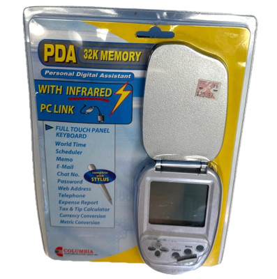 VTG NOS Columbia PDA 32K Memory Personal Digital Assistant w/ Infrared ...