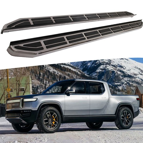 Stainless Running Board fits for Rivian R1T 2021-2024 Side Step Nerf ...