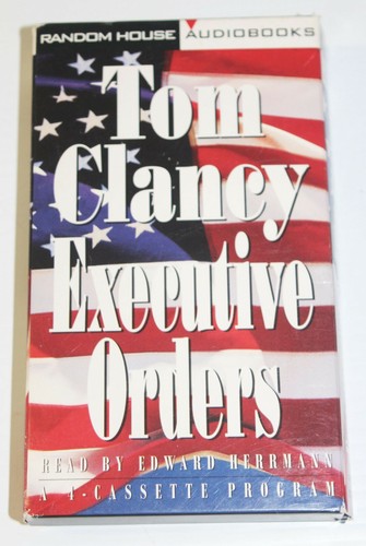 Executive Orders Set by Tom Clancy (1996, Audio, Other, Abridged) Book ...