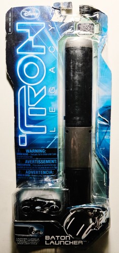Tron Legacy "Baton Launcher" (Spin Master, 2010) *NEW* RARE HTF Light ...
