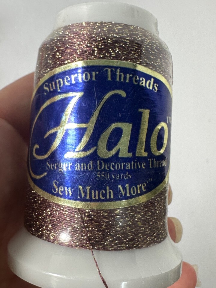Glitter Superior Thread Sparkling Decorative Serger Machine Halo 210 ...