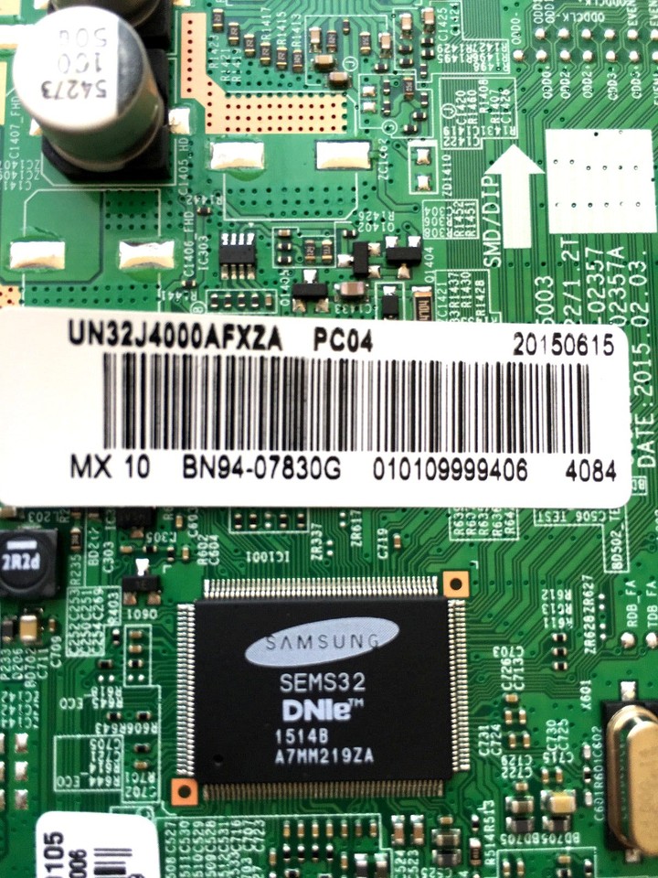 Samsung UN32J4000AF, UN32J4000AFXZA Main Board BN94-07830G | eBay