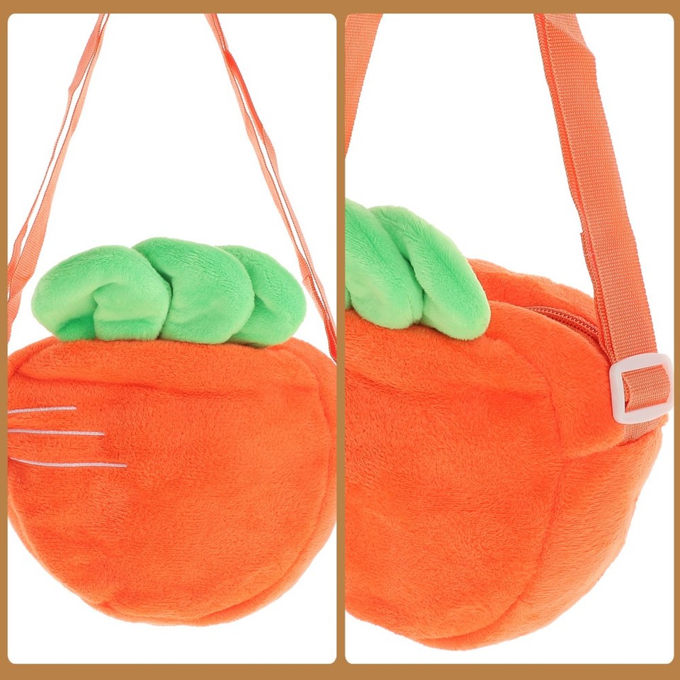 Cell Phone Bag Mobile with Strap Carrot Shaped Shoulder All-match ...