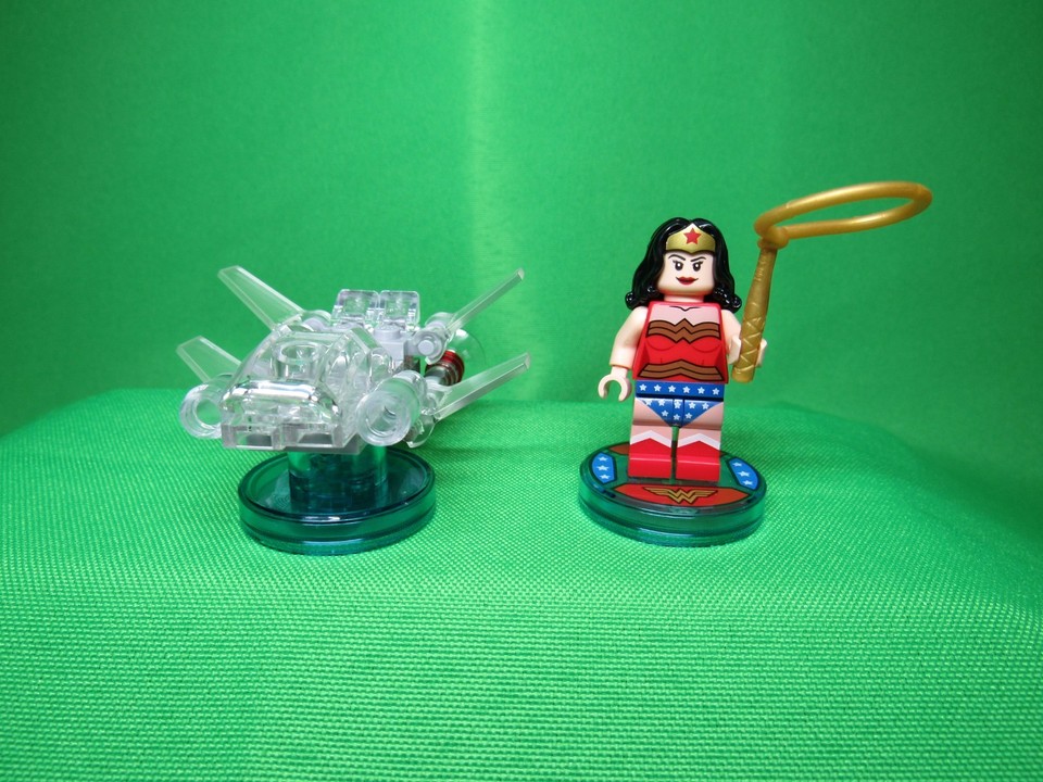 Lego Dimensions Wonder Woman & Invisible Jet Fun Pack 71209 DC Comics ...