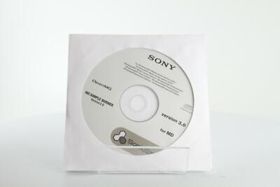Sony SonicStage V 3.0 for Minidisc + MD Simple Burner V 2.0 (2-590-614 ...