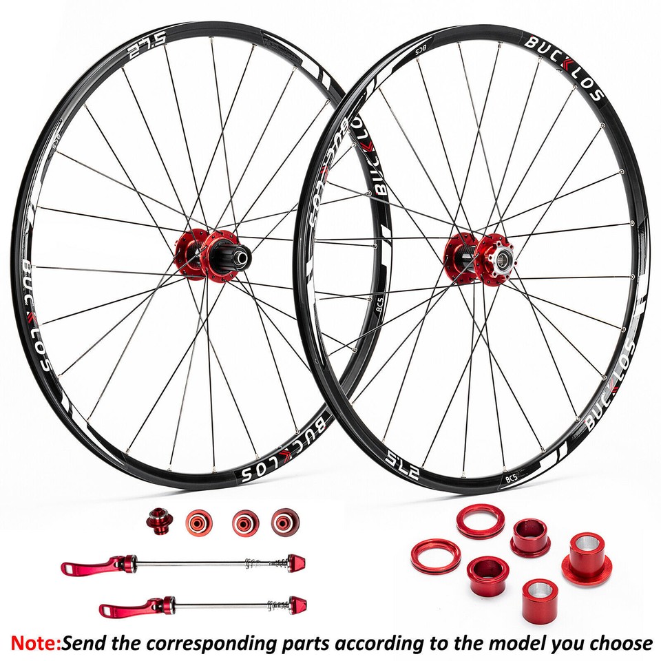 Carbon Hub 26" 27.5" 29" Wheelset MTB Bike Wheels 6-Bolt Diac Brkae Clincher Rim | eBay
