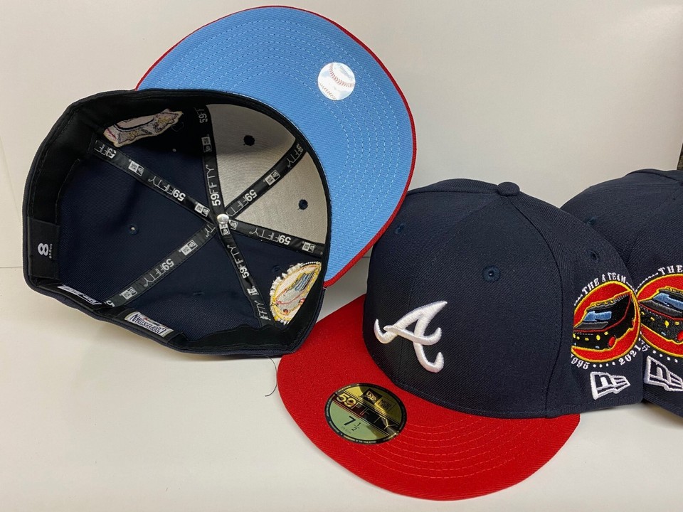 Atlanta Braves Custom A-Team Mr T New Era Fitted Cap 59Fifty ATL NEW ...