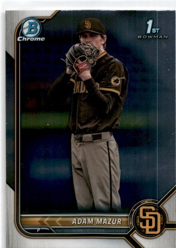 2022 Bowman Draft Baseball Chrome Adam Mazur #BDC-4 | eBay