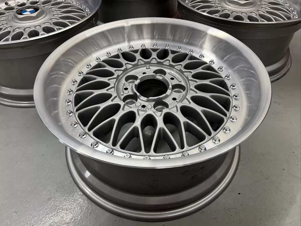 BMW BBS Genuine Factory E24 M5 M6 633CSI 2 PIECES ALLOY WHEEL RIM 17"x8 ...