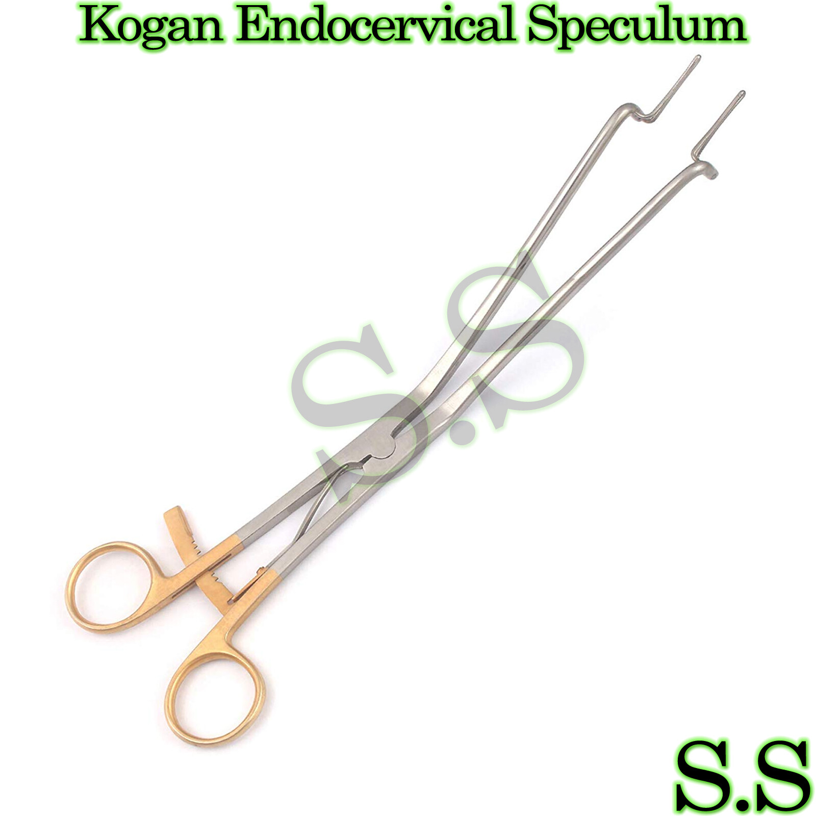 Kogan Endocervical Speculum Gynecology 11" Gold O.R. Grade Forcep | eBay