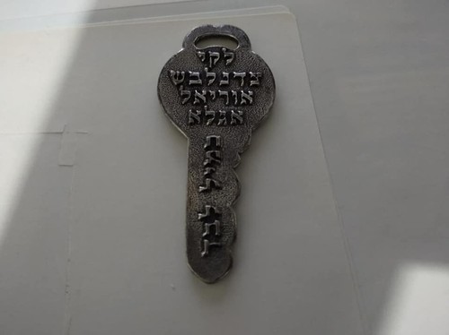 Argent Kabbale Clé Amulette Good Luck Richesse Protection Evil Eye ...