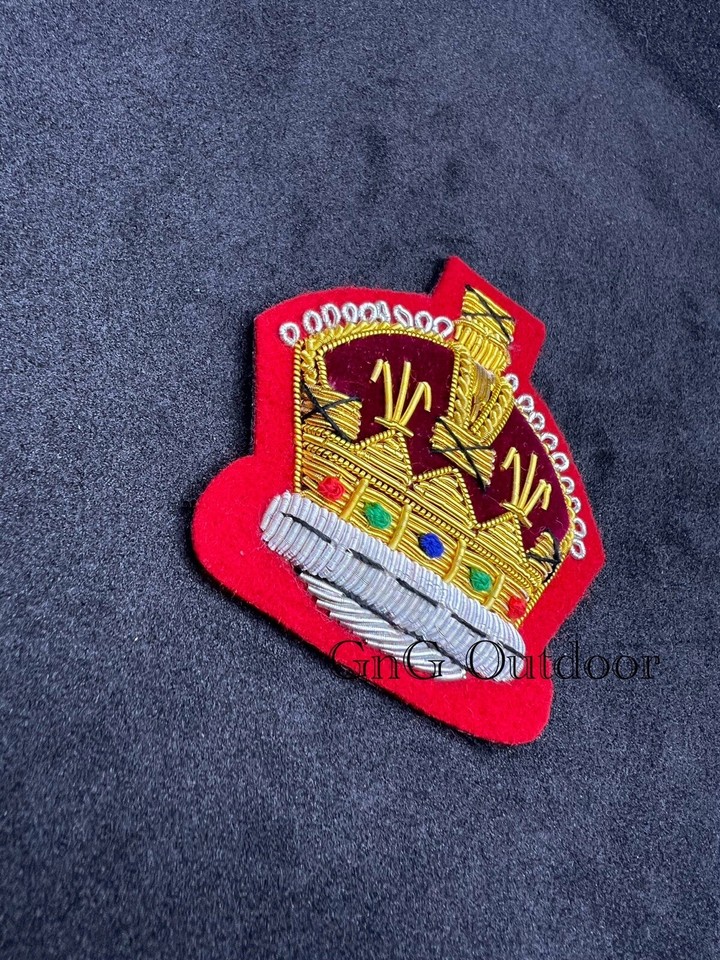 King’s Crown British Army Dress Braided WO2 Warrant Officers CL2 Crown ...