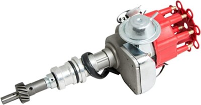 FORD SMALL BLOCK 289/302 V8 ELECTRONIC DISTRIBUTOR BLUE SMALL CAP,4 PIN ...