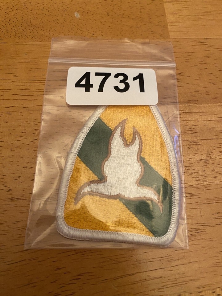 US Army 163rd Armored Cavalry Regiment Brigade Full Color Patch INV4731 ...