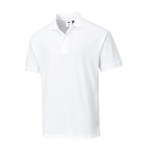 Portwest B210 Naples Polo Shirt Reguläre Größe S Weiß | eBay.de