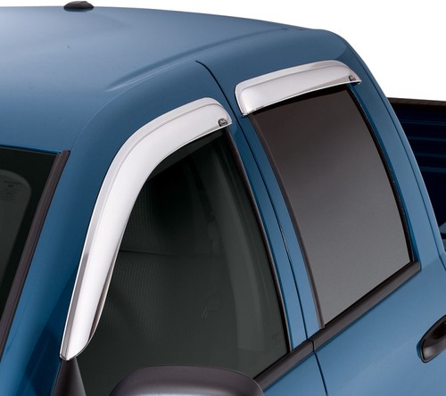 AVS 684930 Ventvisor Window Deflectors for 15-22 Ford Edge - Chrome | eBay