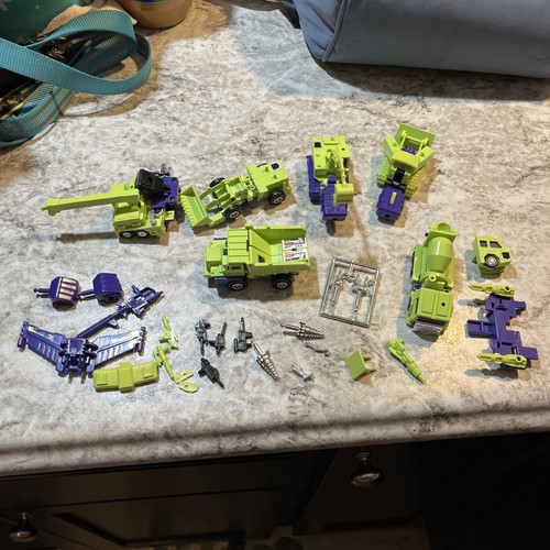 Transformers G1 Devastator Constructicons Vintage Figure With Weapons ...