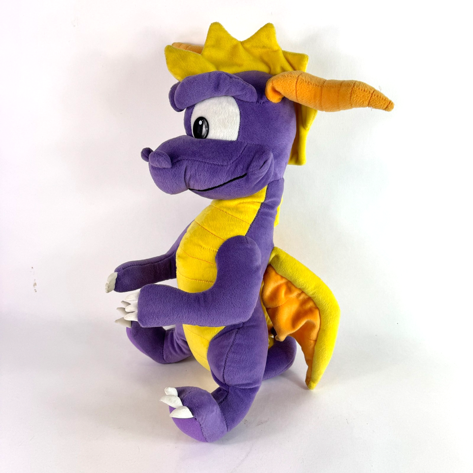 Vtg Y2K Spyro The Dragon 21 in Hard Plush Toy 2001 Universal Studios ...
