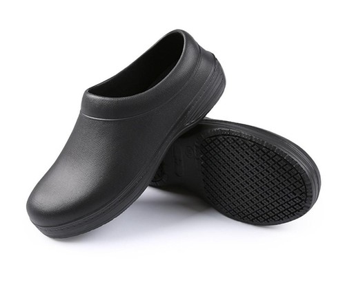 Kitchen Safety Shoes Non-slip Chef Shoes Slip on Work Boots Comfort ...