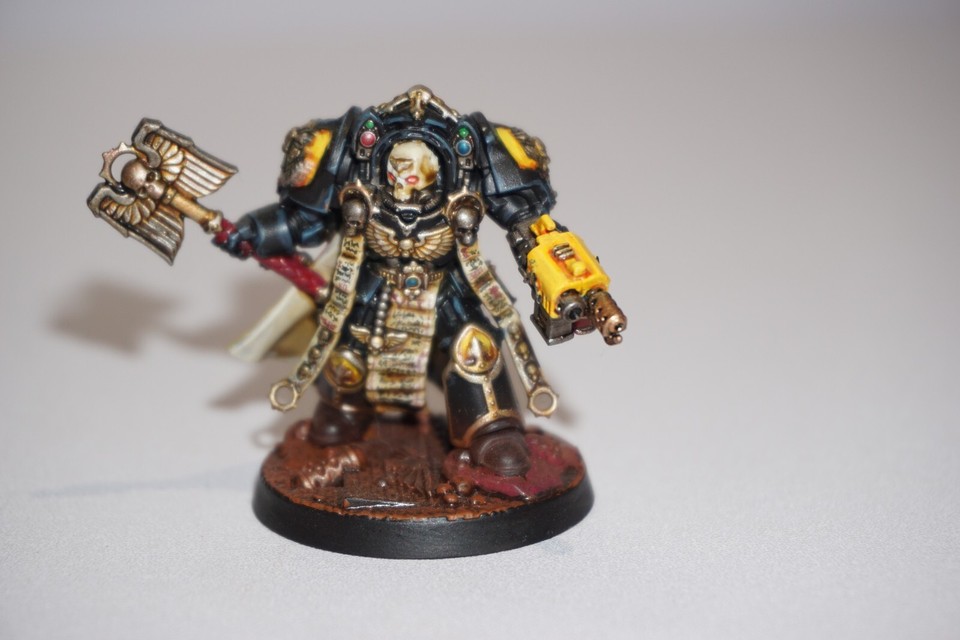 Warhammer 40k Commemorative series Terminator Chaplain Tarentus | eBay