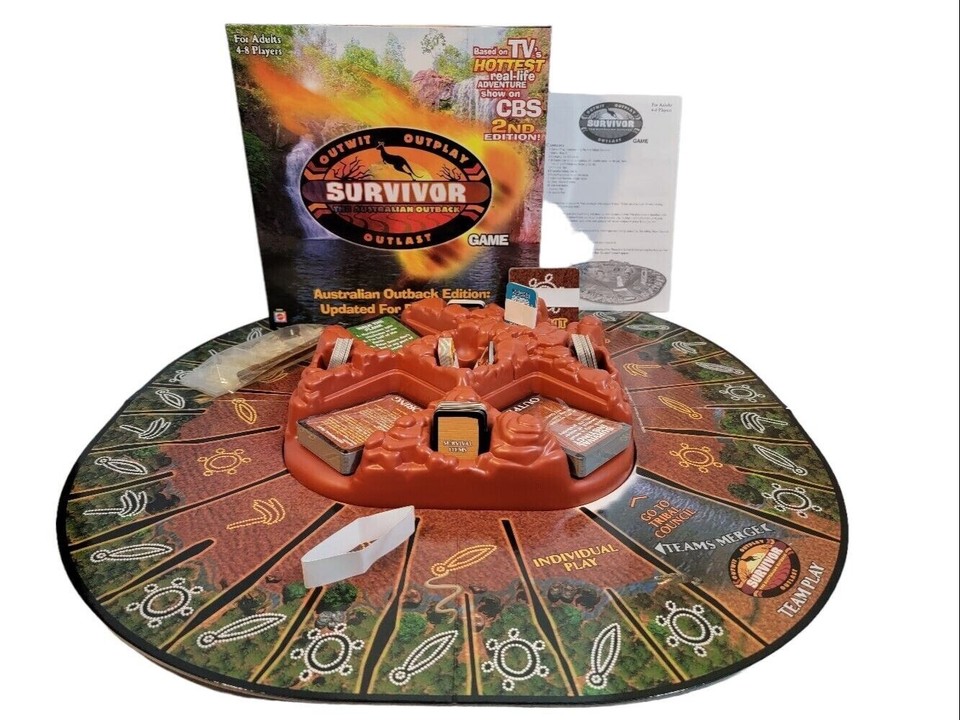 Survivor: The Australian Outback Edition Game. 2nd Edition, 2000 ...
