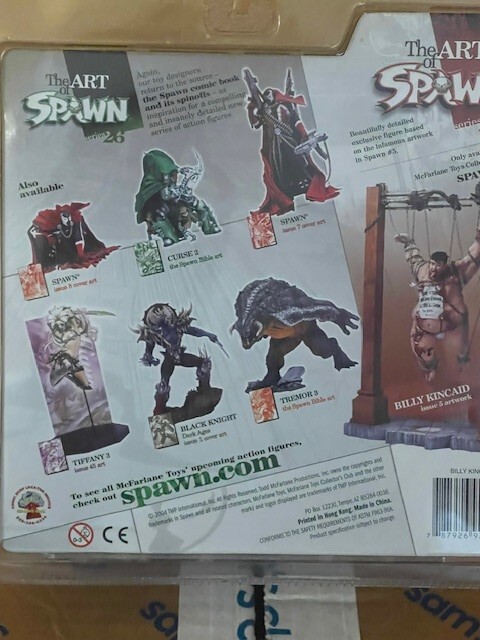 McFarlane Toys The Art of Spawn Series 26 Issue 5 Billy Kincaid Action ...